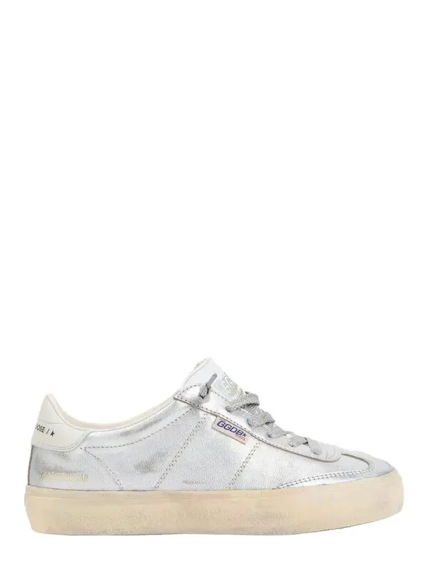 GOLDEN GOOSE Panelled Sneakers - Silver