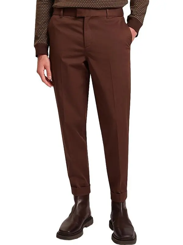 Ted Baker London Moses Tapered Fit Pants - Dark Brown
