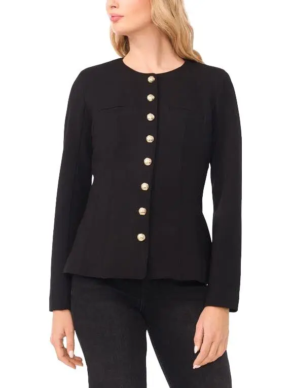 CECE DUPRAZ Shaped Jacket - Rich Black