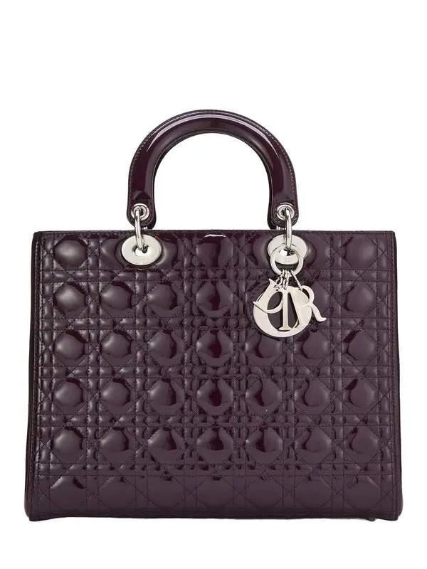 Dior Cannage Quilted Lady - Purple