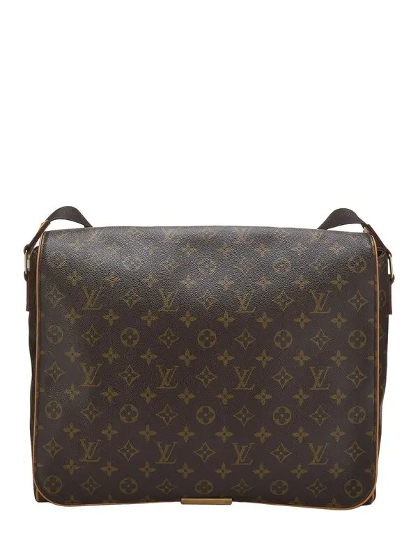 LOUIS VUITTON Monogram Abbesses Messenger Bag - Brown