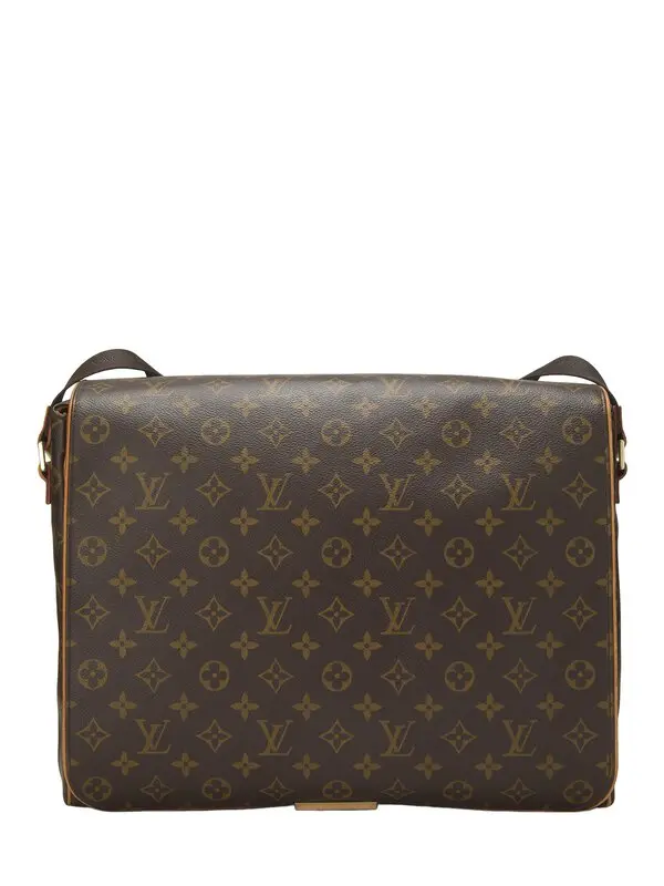 LOUIS VUITTON Monogram Abbesses Messenger Bag - Brown