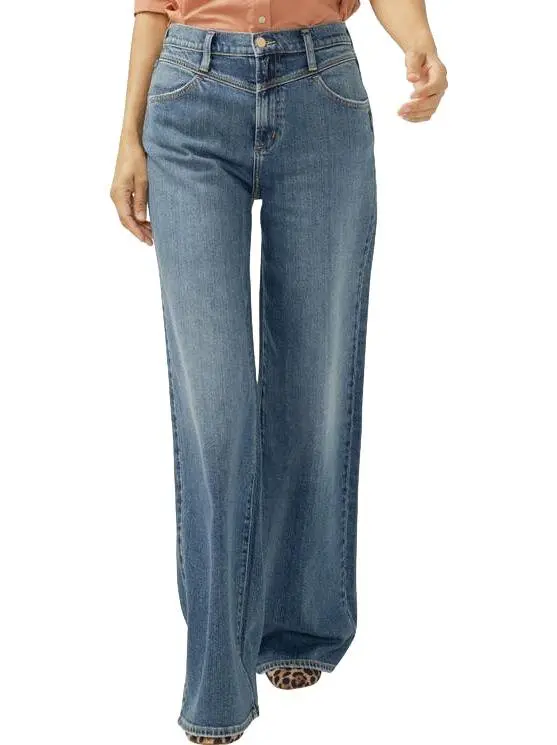 SILVER JEANS CO. High Rise Wide Leg Jeans - Picadilly