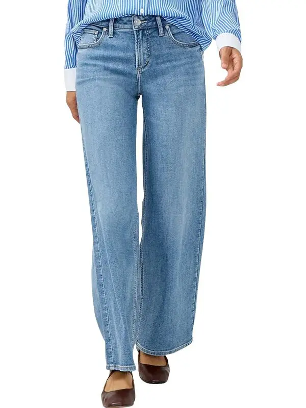 SILVER JEANS CO. Suki Wide Leg Jeans - Abbey