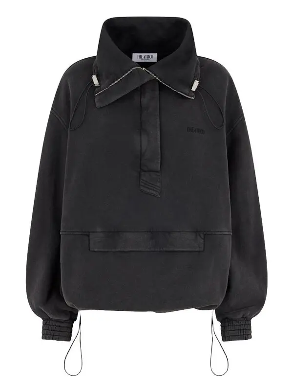 Attico Fleece Blouson - Black