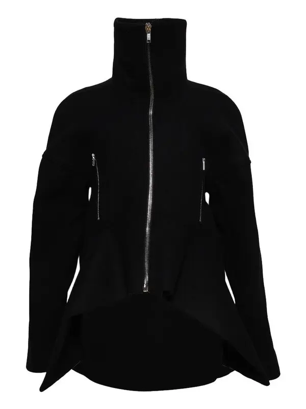 Rick Owens Dracucollar Flight Bomber Jacket - Black