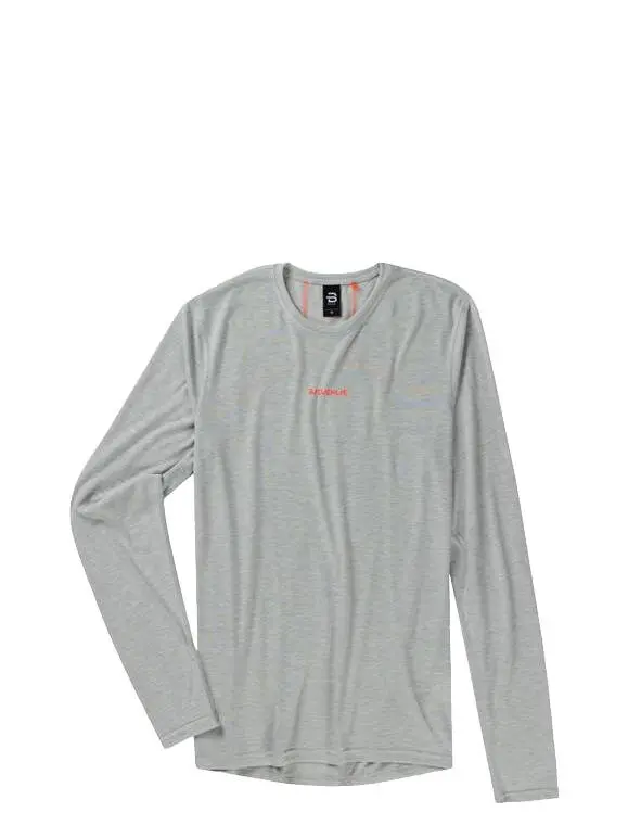 BJORN DAEHLIE Training Wool Mix Long-sleeve Top - Quiet Grey