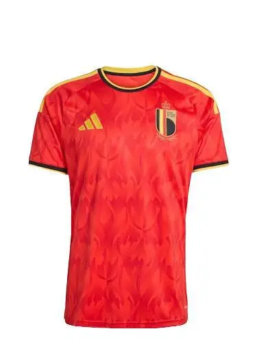 Adidas Belgium 2026 Home Jersey - Red Bold Gold