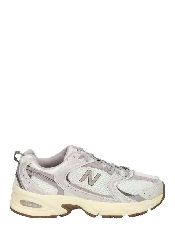 NEW BALANCE 530 Logo-patch Sneakers - White