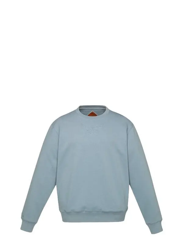 Mcm Laurel Ponte Sweatshirt - Light Blue