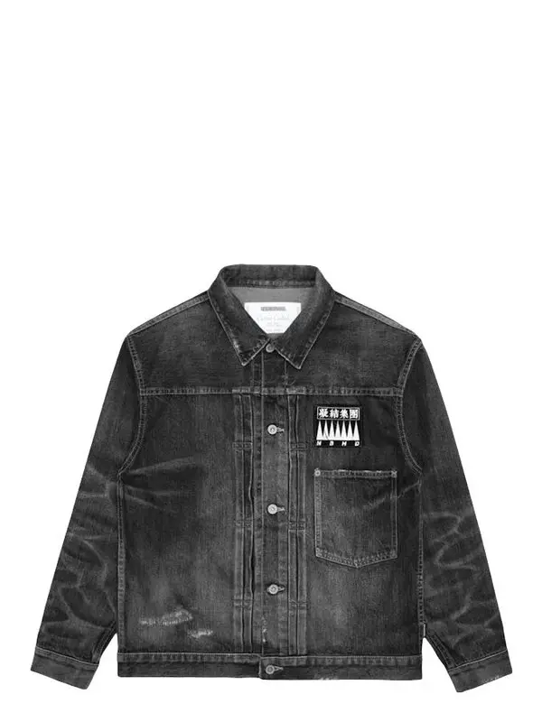 CLOT X Neighborhood Savage Denim Type2 Jacket - Black