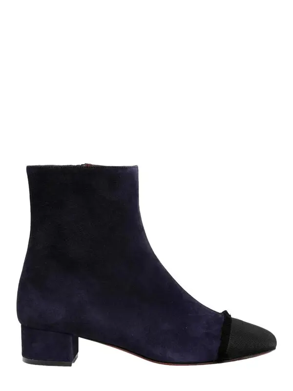 Roberto Festa Fiorene Fringed Suede Boots - Blue