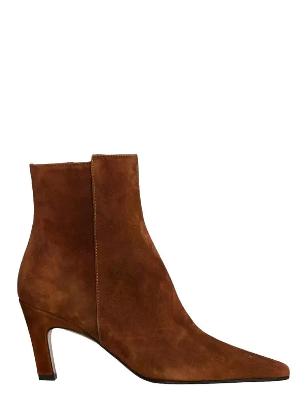Roberto Festa Yanira Suede Heeled Boots - Brown