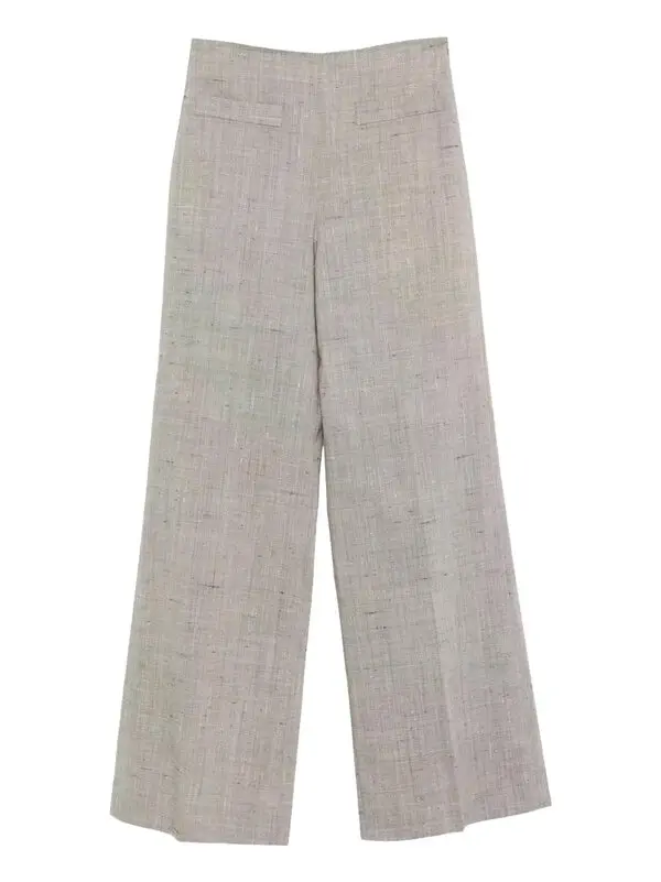 Sandro Wide Leg Trousers - Grey