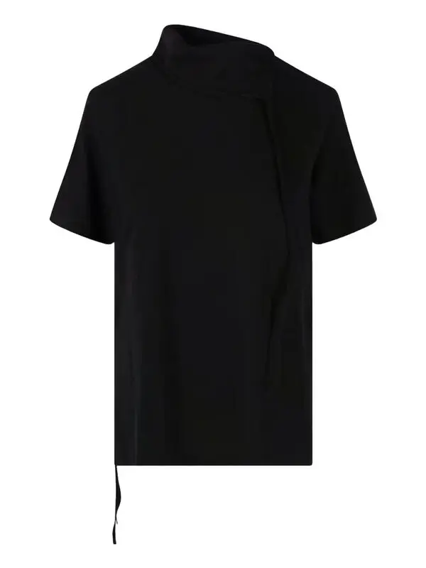 Yohji Yamamoto Tie-side T-shirt - Black