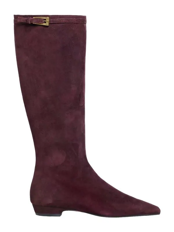 Roberto Festa Fold Knee-high Boots - Purple