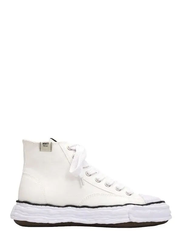 Mihara Yasuhiro Peterson 23 Og Sole Canvas High - White