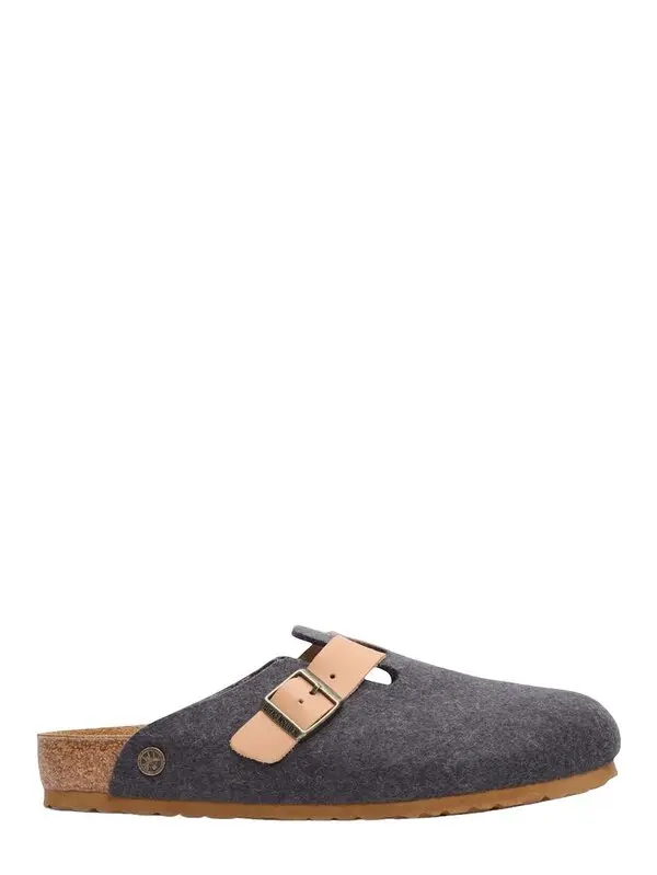 BIRKENSTOCK Boston Felt Concepts Clogs - Anthracite