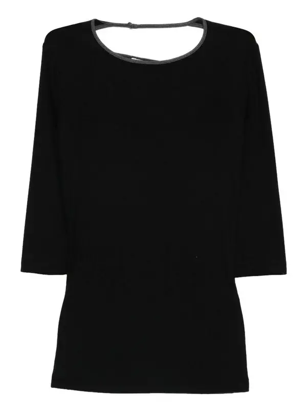 IRO PARIS Thanya Ribbed Pullover - Black
