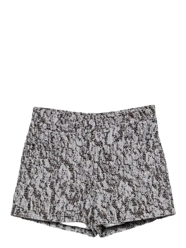 IRO PARIS Edela Cotton Blend Shorts - Brown
