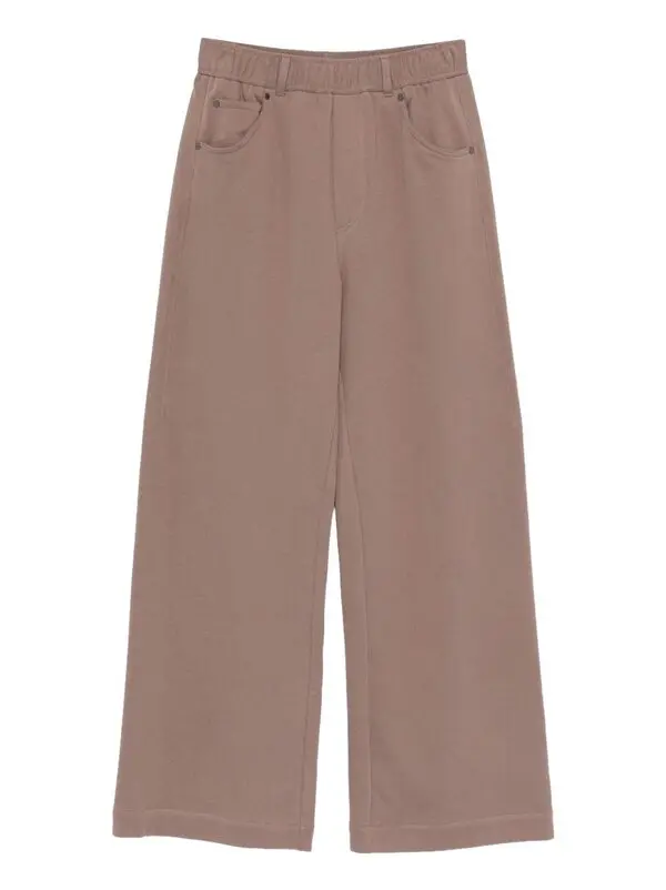 Brunello Cucinelli Cotton Trousers - Brown