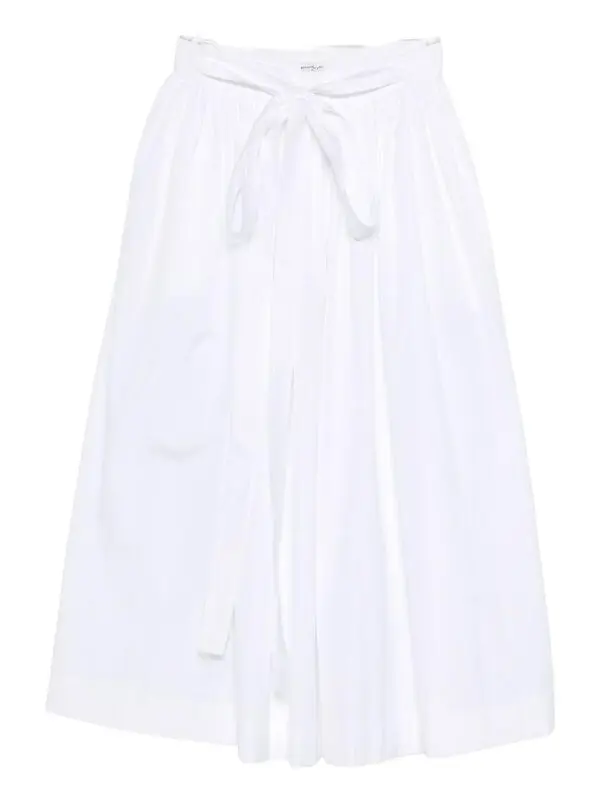 Ermanno Scervino Cotton Long Skirt - White