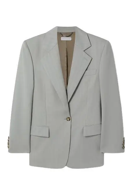 Stella McCartney Single-breasted Boyfriend Blazer - Neutral