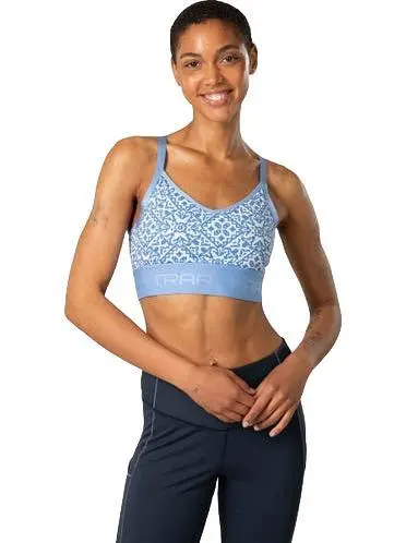 Kari Traa Froya Printed Sports Bra - Sea