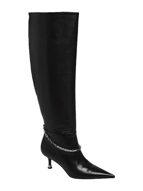 Alexander Wang Akila Pointed Toe Boots - Black