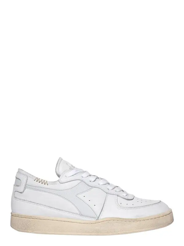 DIADORA Mi Basket Row Cut Sneakers - White