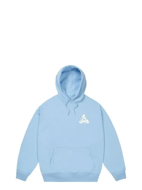 PALACE Tri-angelic Skyline Hood - Blue