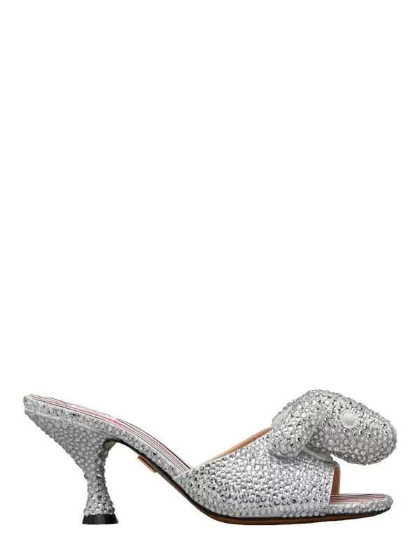 Thom Browne Crystal-embellished Hector Sandals - Silver