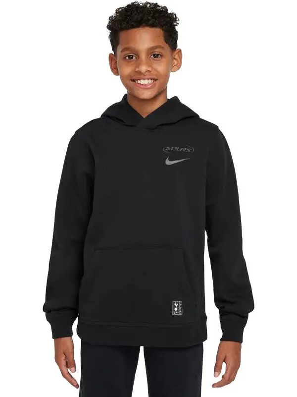 Nike Youth Tottenham Hotspur Club Hoodie - Black