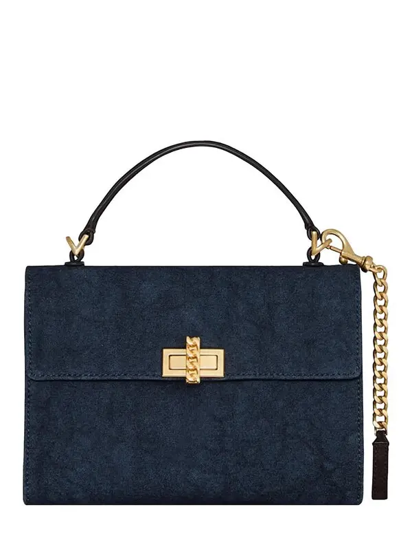 Rebecca Minkoff Frozen Chain Crossbody Bag - Denim/fondant