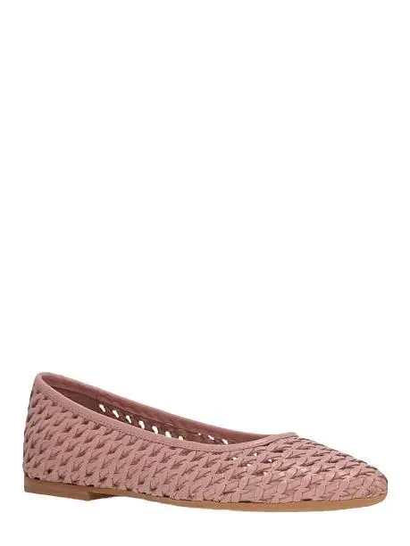 Frye Heather Woven Pointed Toe Flat - Spice