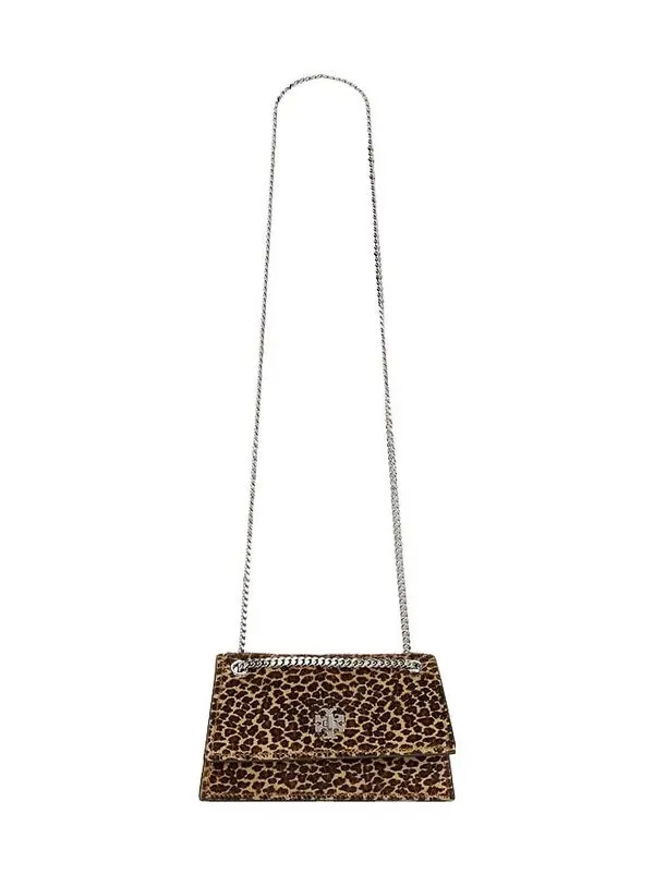 Tory Burch Turnlock Calf Hair Mini Bag - Multi