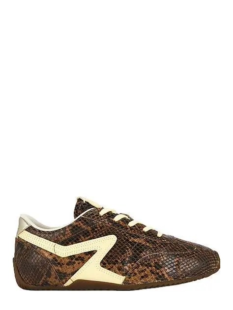 Rag & Bone Retro Runner Slim Ultra Sneaker - Mocha Snake
