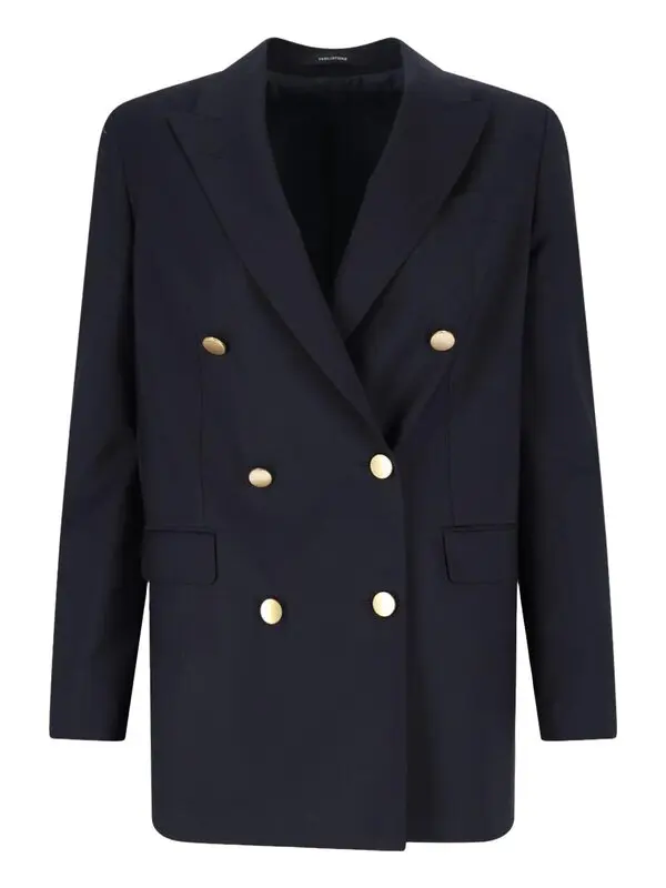 Tagliatore Jasmine Double-breasted Blazer - Blue
