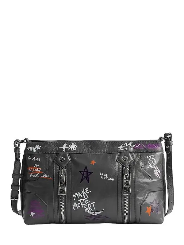 Zadig&Voltaire Sunny Moody Vintage Shoulder Bag - Road