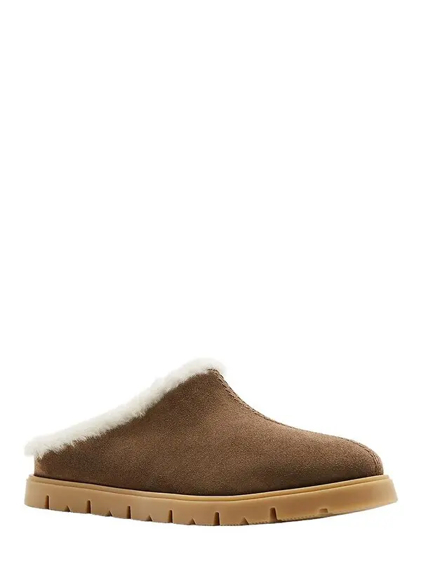 La Canadienne Eva Clogs - Toffee Suede