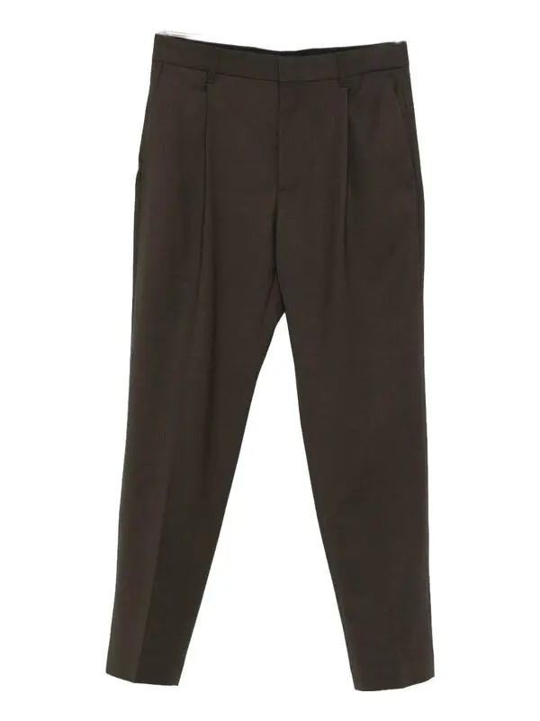 Jacquemus Slim-fit Tailored 'painter' Trousers - Green