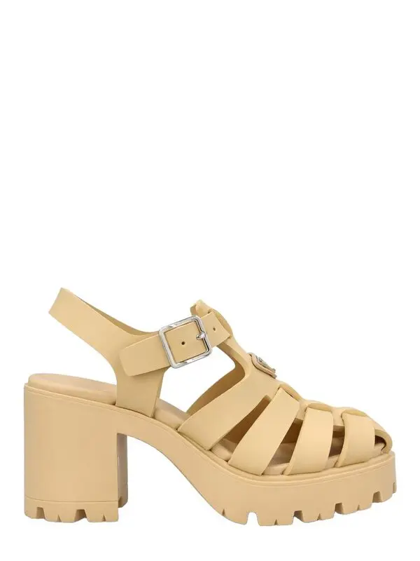 Prada High Heel Sandals - Beige