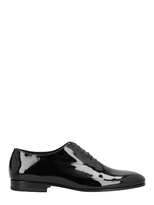 FERRAGAMO Lace-up Loafers - Black