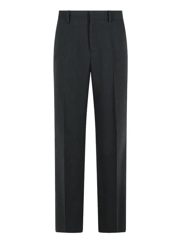 Acne Studios Wool Blend Trousers - Black