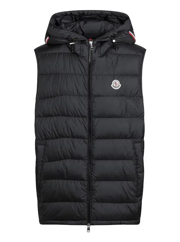 Moncler Marseillan Sleeveless Padded Jacket - Black