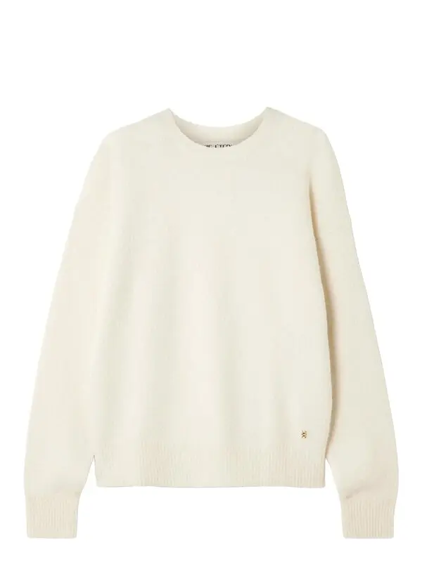 Eterne Brock Cashmere-blend Sweater - Neutrals