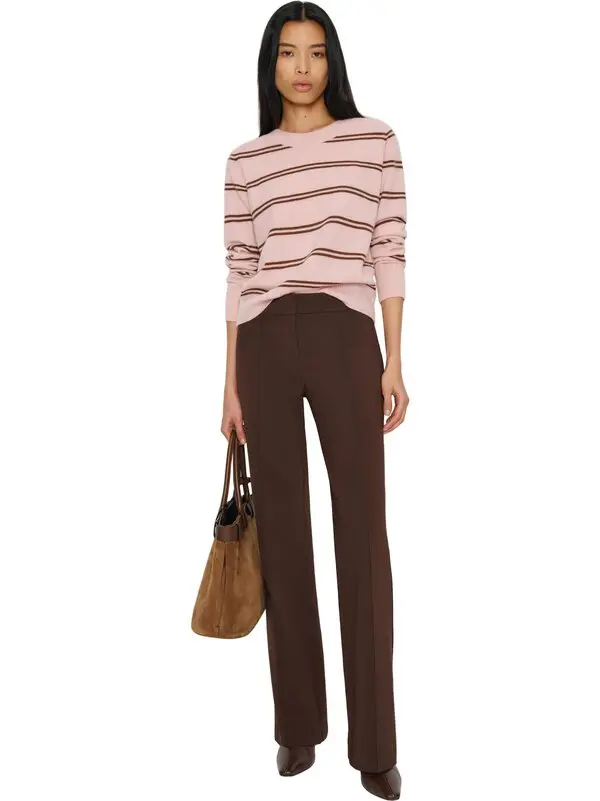 REFORMATION Gael Knit Pant - Brown