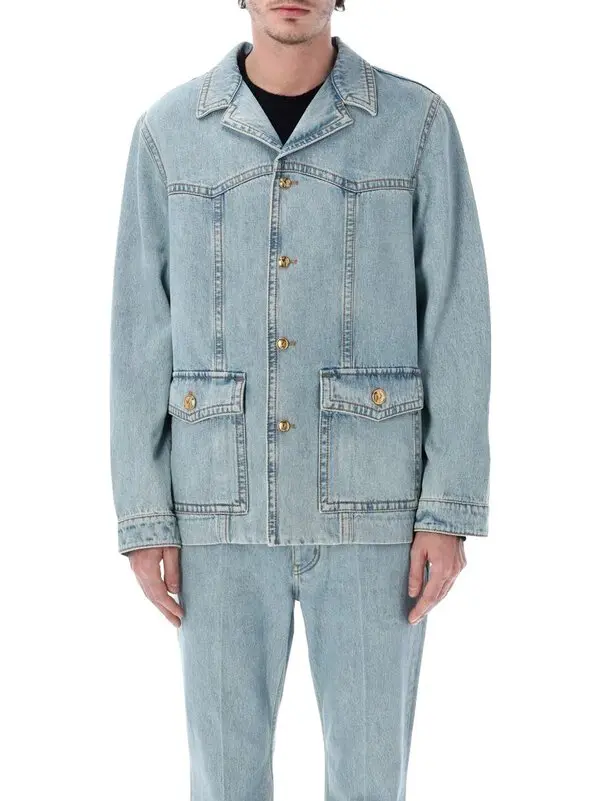 Valentino Garavani Denim Jacket - Denim Blue