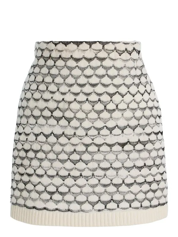 Missoni Cashmere Mini Skirt - Multi