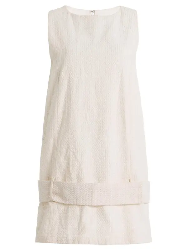 MARLIES GRACE Diana Embroidered Mini Dress - White